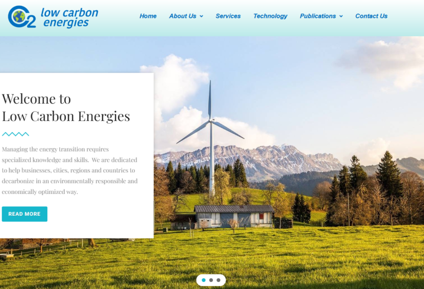 www.lowcarbonenergies.com - Grace Computer Internet Corp.